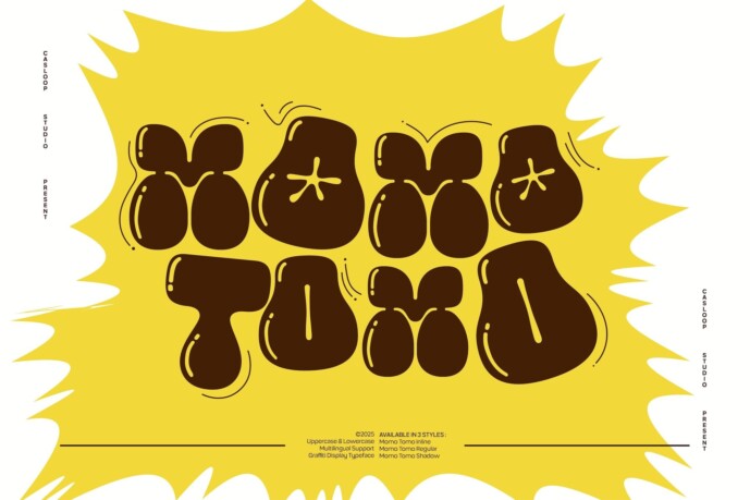 Momo tomo Font - Free Font