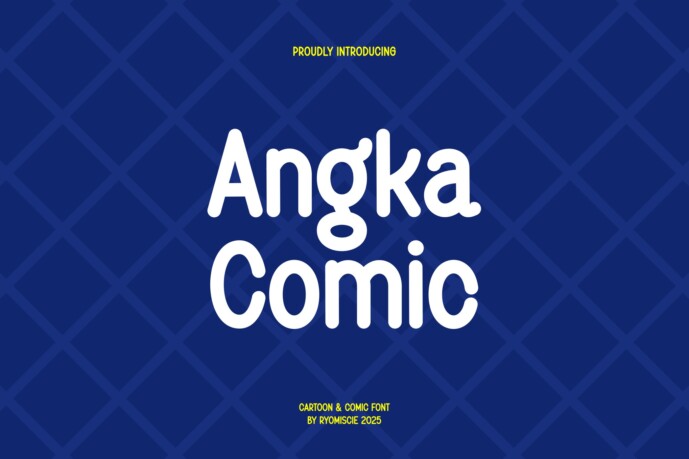 Angka Comic Font - Free Font