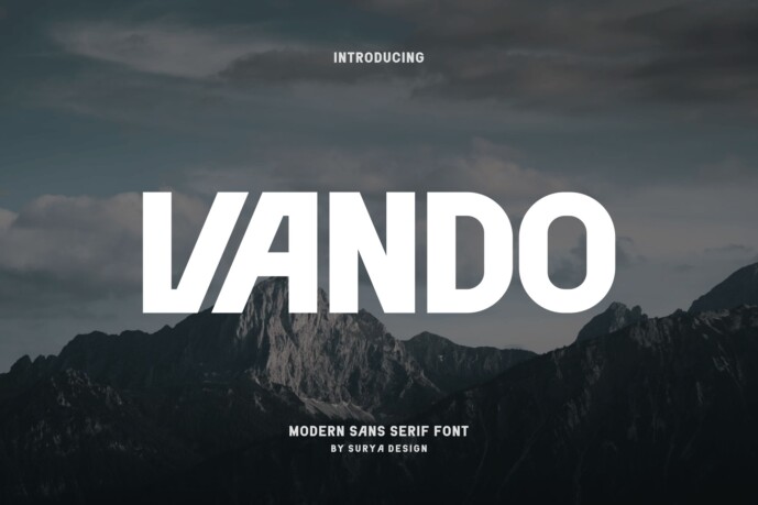 Vando Font - Free Font