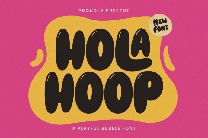 Holahoop Font - Free Font