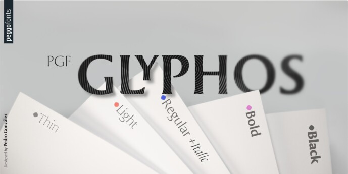 PGF Glyphos Font - Free Font