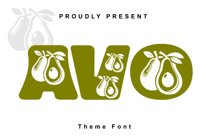 Avo Font - Free Font