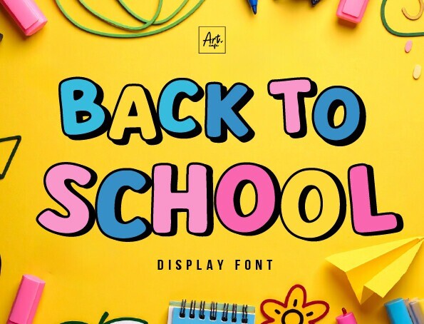 Back to School Font - Free Font