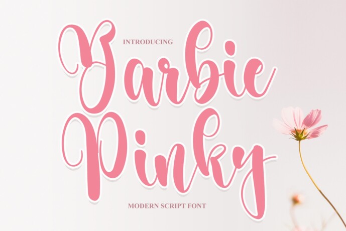 Barbie Pinky Font - Free Font