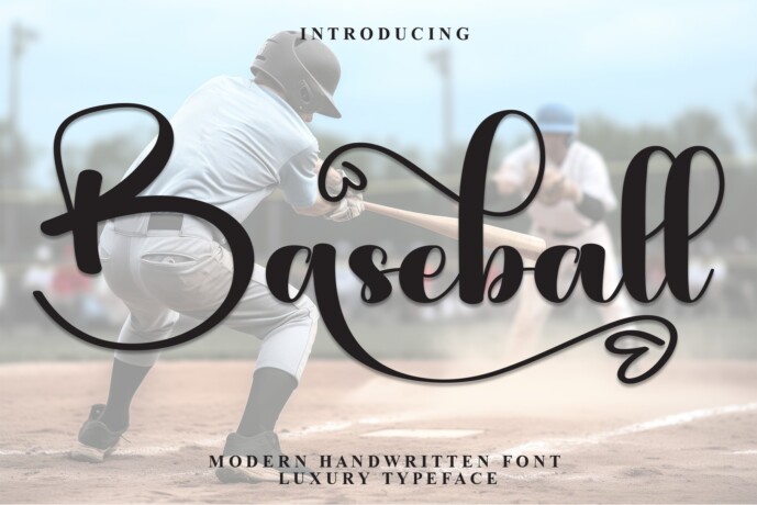 Baseball Font - Free Font