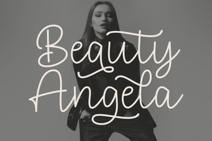 Beauty Angela Font - Free Font