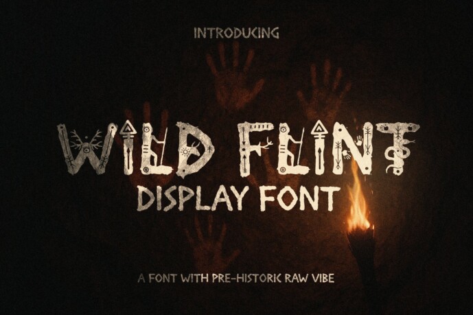 Wild Flint Font - Free Font