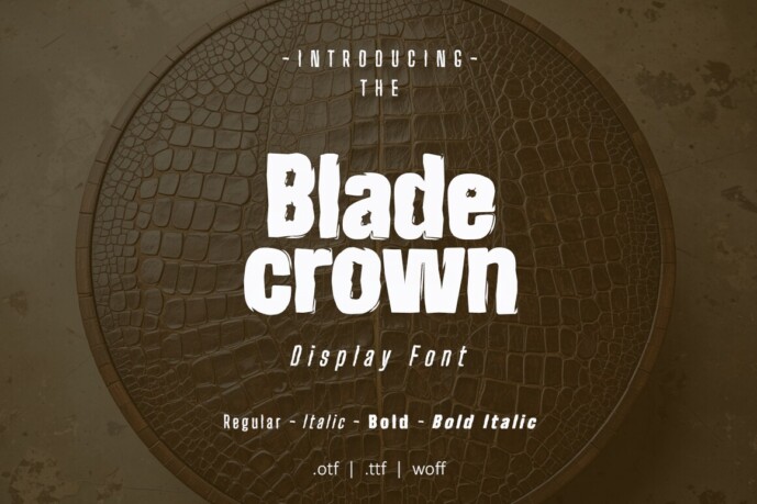 Blade Crown Font - Free Font