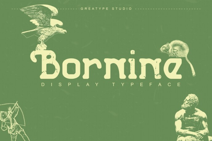 Bornine Font - Free Font