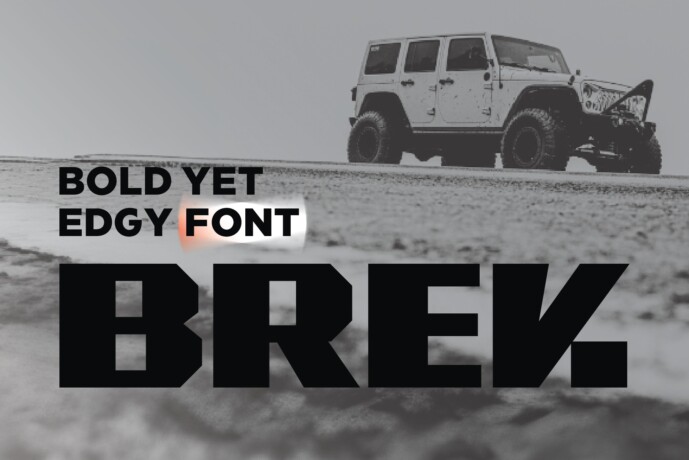 Brek Font - Free Font