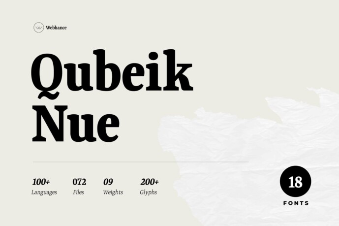 Qubeik Nue Font - Free Font