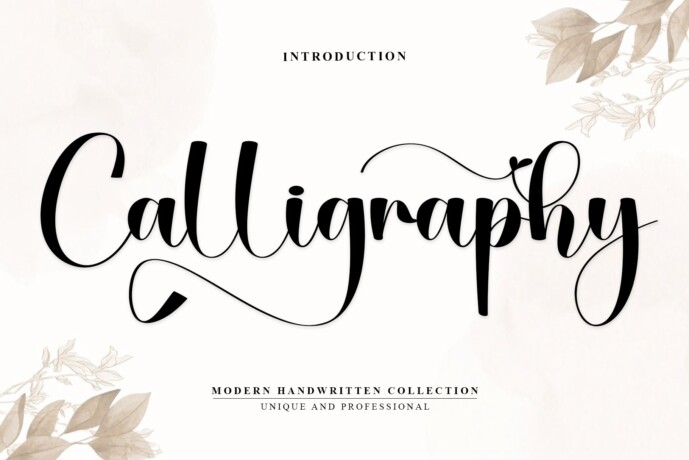 Calligraphy Font - Free Font