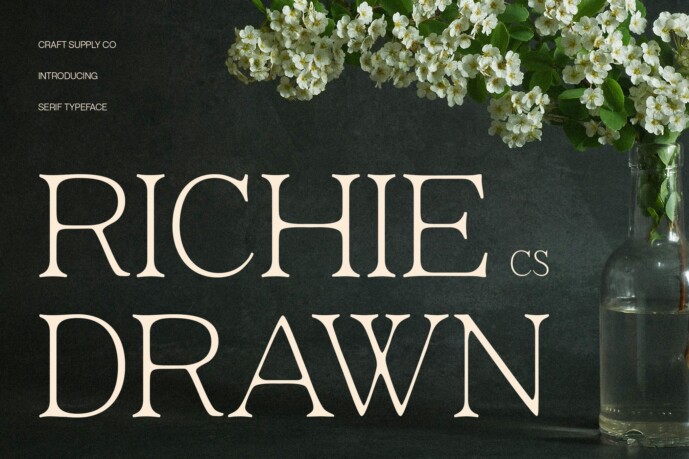 Richie Drawn Font - Free Font