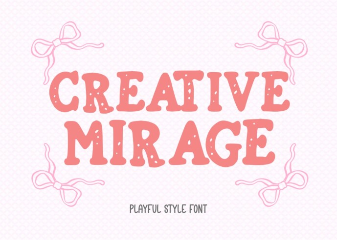 Creative Mirage Font - Free Font