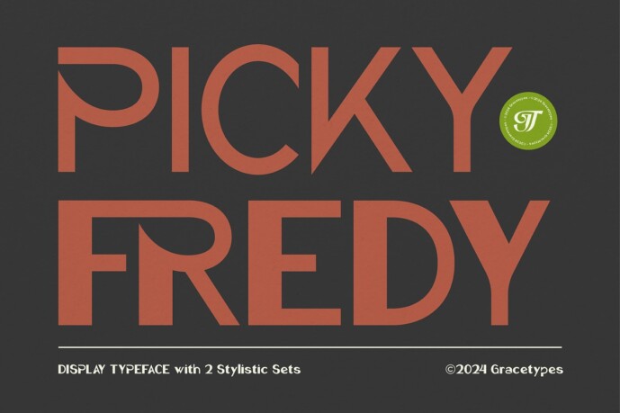 Picky Fredy Font - Free Font