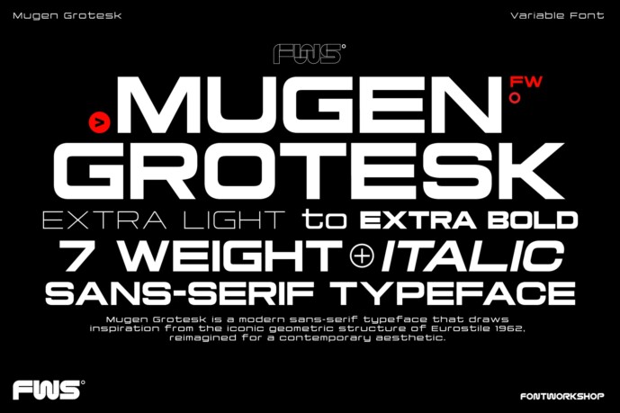 Mugen Grotesk Font - Free Font