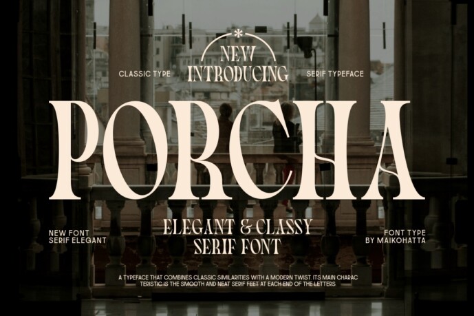 Porcha Font - Free Font