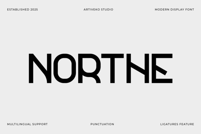 Northe Logo Font - Free Font
