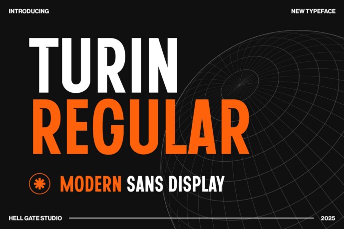 Turin Regular Font - Free Font