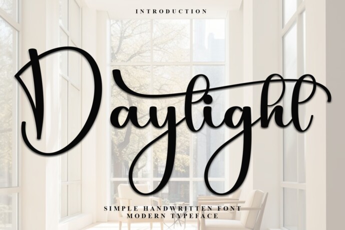 Daylight Font - Free Font