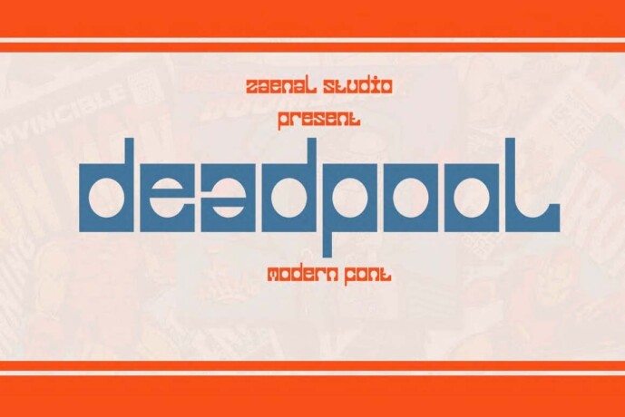 Deadpool Font - Free Font