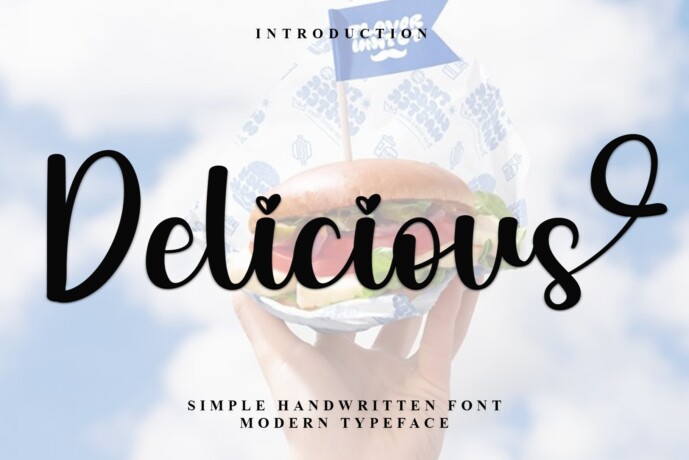 Delicious Font - Free Font