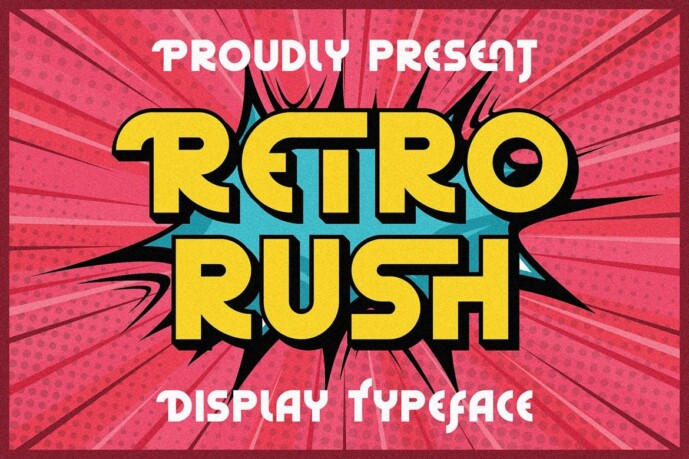 Retro Rush Font - Free Font