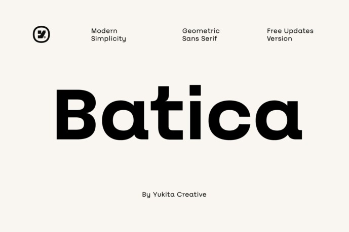 Batica Font - Free Font