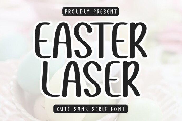 Easter Laser Font - Free Font