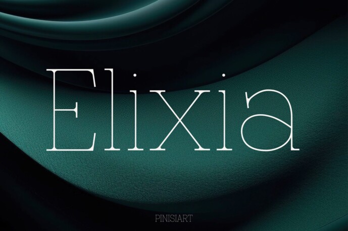Elixia Font - Free Font
