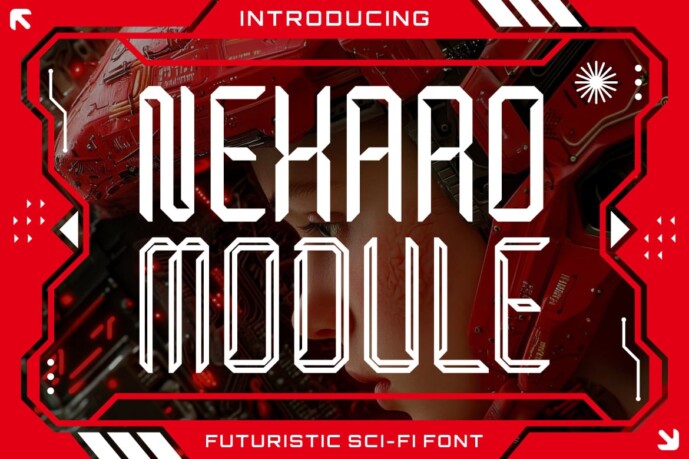 Nexaro Module Font - Free Font