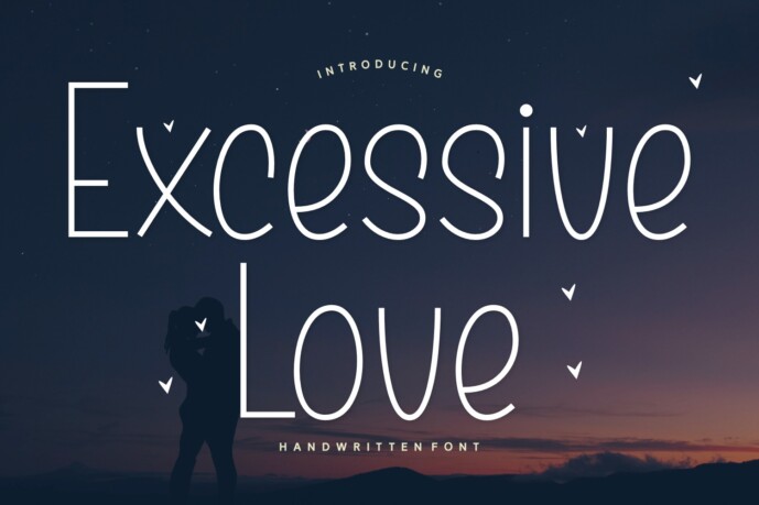 Excessive Love Font - Free Font