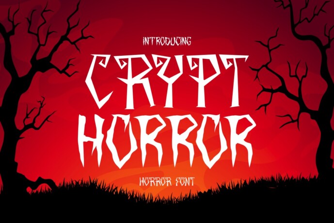 Crypt Horror Font - Free Font