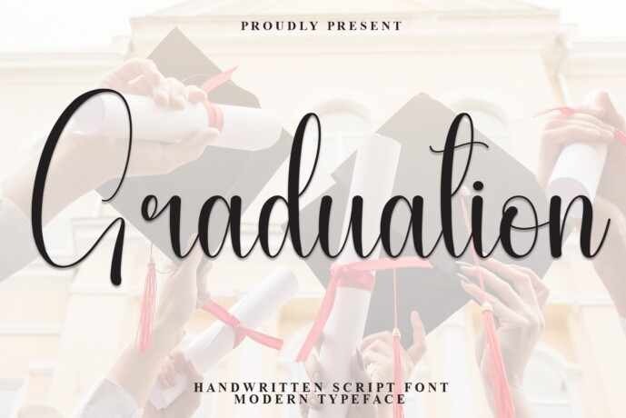 Graduation Font - Free Font