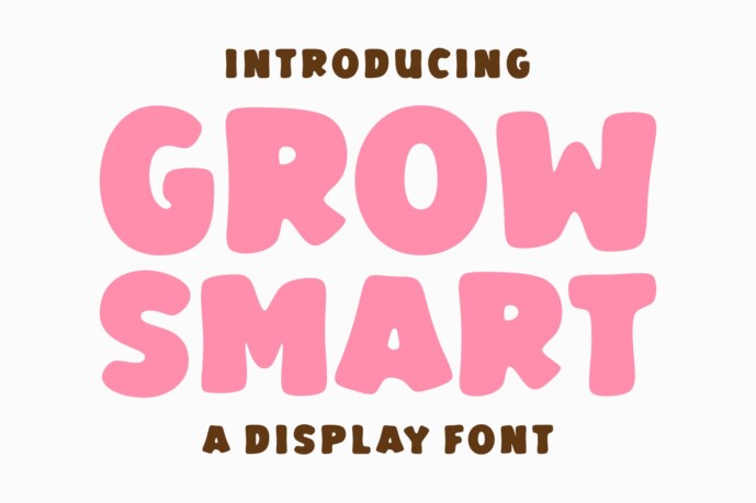 Grow Smart Font - Free Font