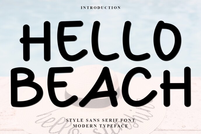 Hello Beach Font - Free Font