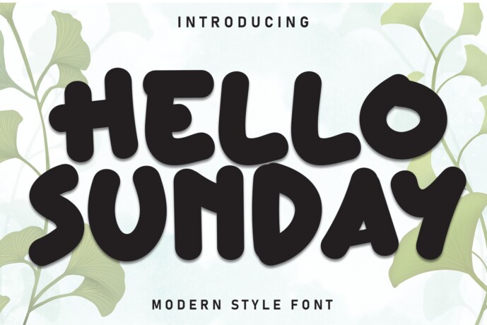 Hello Sunday Font - Free Font