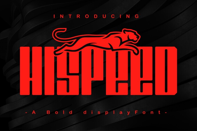 Hi Speed Font - Free Font