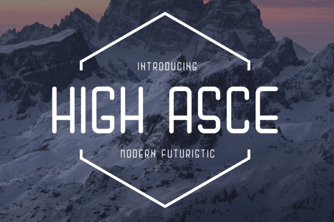 High Asce Font - Free Font