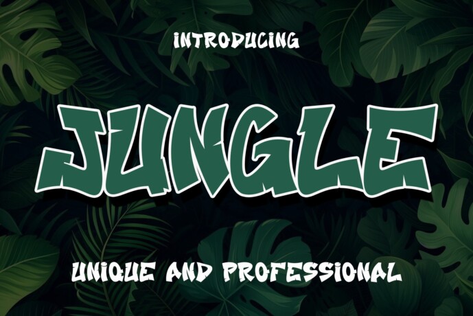 Jungle Font - Free Font