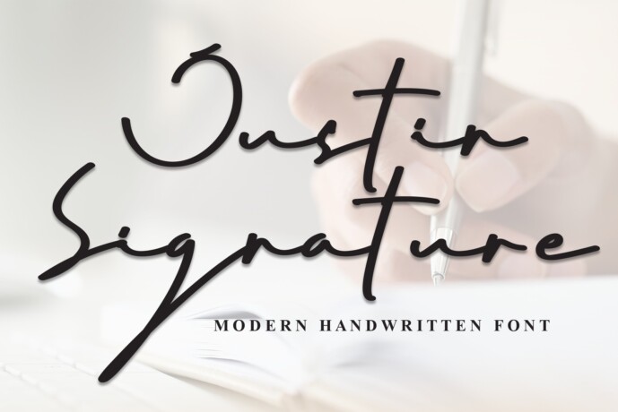 Justin Signature Font - Free Font