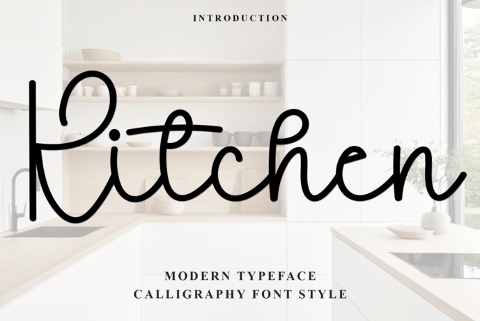 Kitchen Font - Free Font