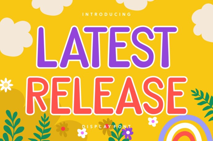 Latest Release Font - Free Font