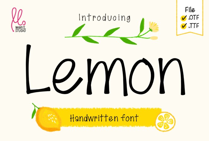 Lemon Font - Free Font