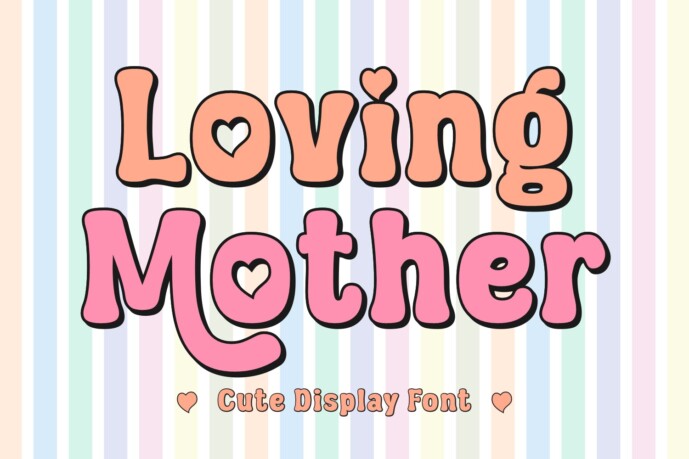 Loving Mother Font - Free Font