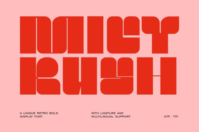Mict Rush Font - Free Font