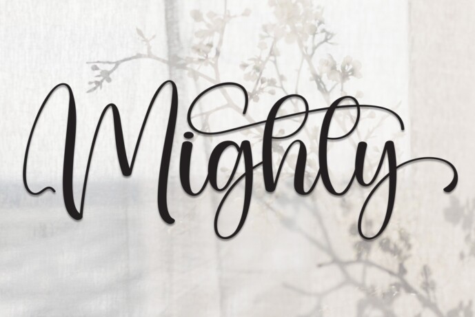 Mighty Font - Free Font