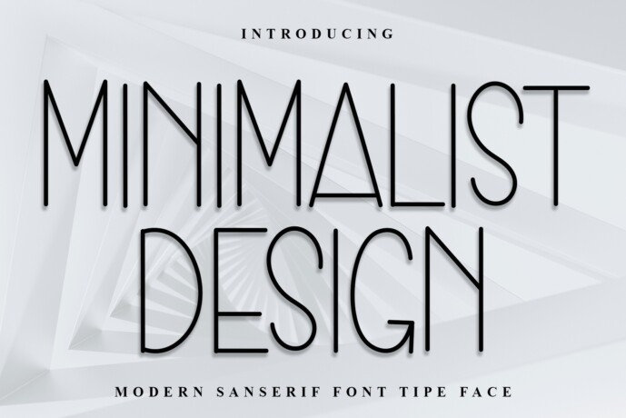 Minimalist Design Font - Free Font