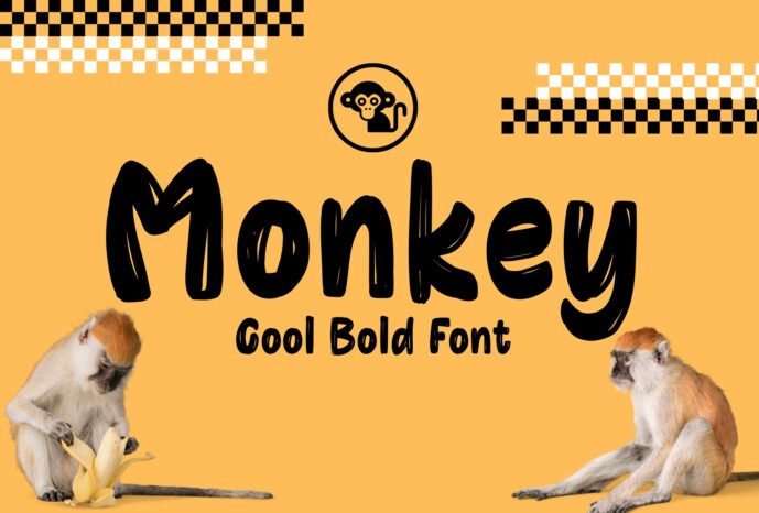 Monkey Font - Free Font