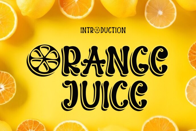Orange Juice Font - Free Font